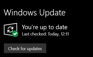 How to check for Windows 10 updates