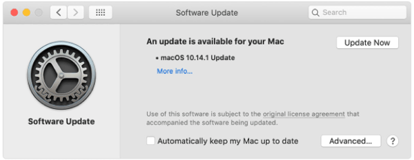 How to: check for MacOS updates