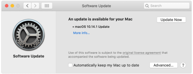 How to: check for MacOS updates